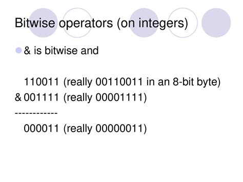 Bitwise Operators Ppt Download