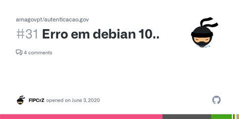 erro em debian 10 · issue 31 · amagovpt · github