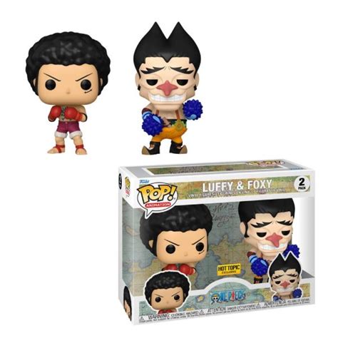 Luffy And Foxy 2 Pack Anime One Piece Funko Pop Cisemu Funko Pop