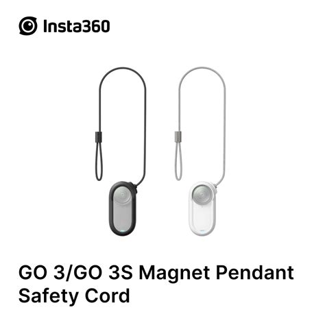 Insta360 Go 3 Go 3s Magnet Pendant Safety Cord Red Dot Photo