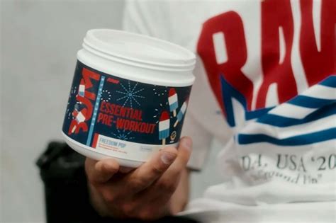 Raw Nutritions 4th Of July Freedom Pop Essential Pre Workout