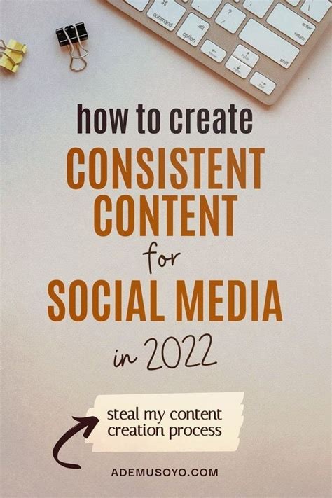 My Simple Process For Creating Consistent Social Media Content Artofit