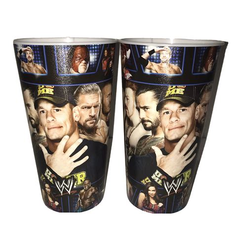 Wwe 7 Eleven Big Gulp Cups Undertaker Edge Triple H Big 51 Off
