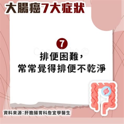 癌症殺手｜工作壓力大2年持續吃1食物 28歲女老師驚患大腸癌【附大腸癌7大症狀】