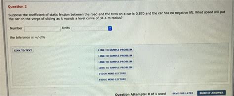 Solved Suppose The Coefficient Of Static Friction Between