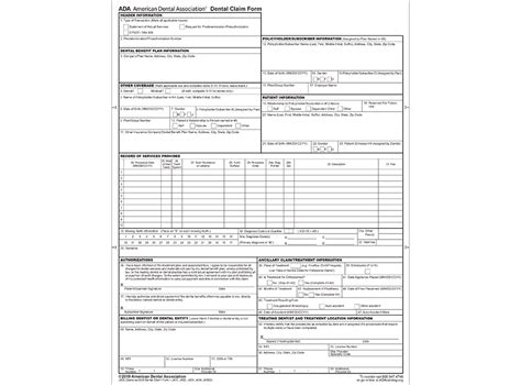 Ndp National Dental Plan Claim Form