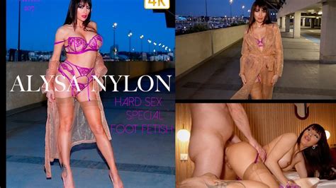 Sex Hard En Bas Nylon Pour Fetischiste Alysa Nylon
