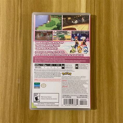 Pokemon Pearl Nintendo Switch Video Gaming Video Games Nintendo On