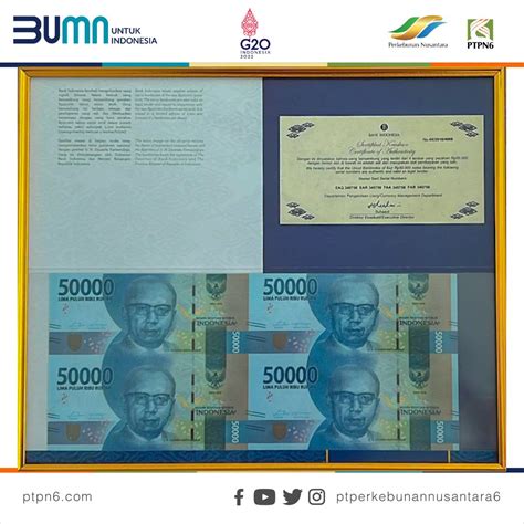 Ptpn Vi Raih Penghargaan Dari Bank Indonesia