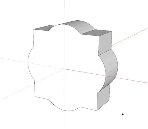 How Do I Make A Curved Angled Surface That Is Smaller On One End And Larger On The Next