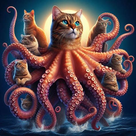 Solve Octo Puss Jigsaw Puzzle Online With 81 Pieces