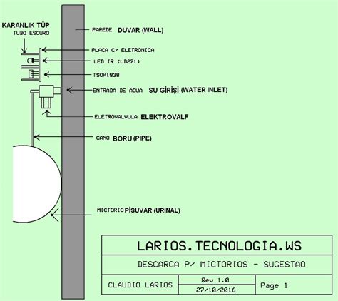 Automatic Water Discharge Electrovalve Control Pic12f675 Automation