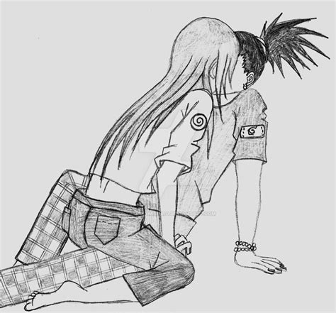 Shikamaru Kiss By Nicole Greenbean On Deviantart