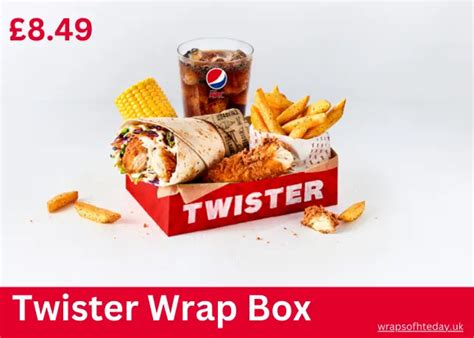 Kfc Wrap Of The Day Twister Wraps