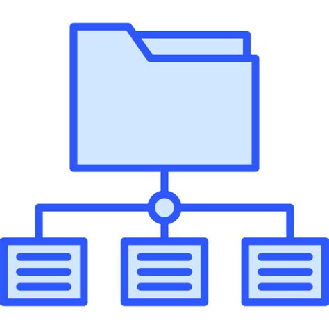 Data Classification Generic Blue Icon