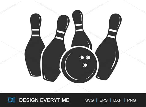 Bowling Vector Svg Bowling Illustration Graphic By Designeverytime