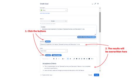 Create A New Jira Ticket With Jira Copilot
