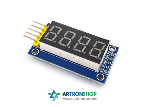 4 Bits Digital Tube Led Display Module Artronshop บอร์ดอิเล็กทรอนิกส์