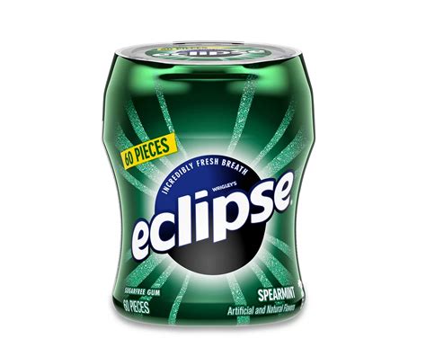 Eclipse Eclipse Spearmint Sugar Free Chewing Gum Bulk Pack 60 Ct