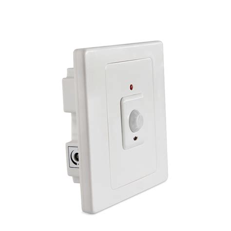 pir motion sensor delay off switch with emergency override motion
