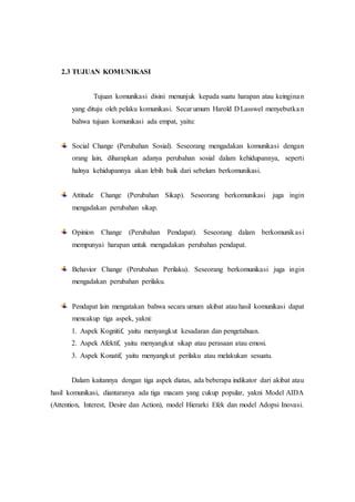 Komunikasi Beserta Penjelasnnya PDF