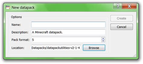 Github Ioecmcomcmcdatapacker A Minecraft Datapack Maker Supporting 115 116 And 117 Data