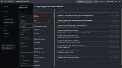 Redeploy HyperFlex Software Workflow From Intersight Cisco