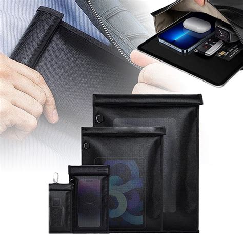 Rfid Signal Blocker Pouches Set Of 4 — Off The Back