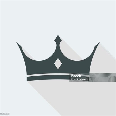 로얄 크라운 최소한의 현대적인 디자인으로 평평 하 고 깨끗 하며 최소한의 고립 된 벡터 일러스트 공주에 대한 스톡 벡터 아트 및 기타 이미지 Istock