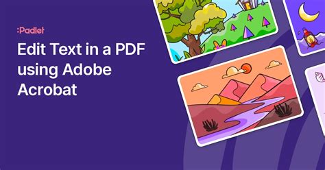 Edit Text In A Pdf Using Adobe Acrobat