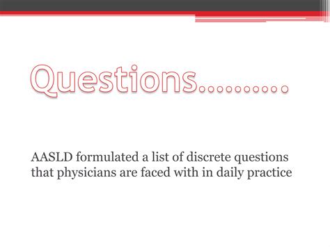 Aasld Guidelines For Diagnosis And Treatment Of Chronic Hepatitis B Pptx
