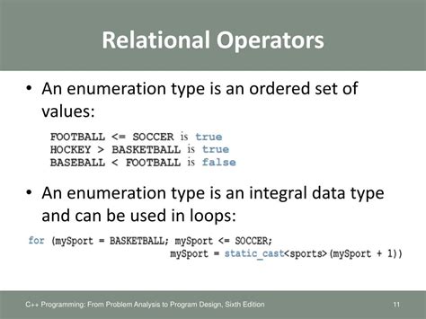 Ppt Chapter 7 User Defined Simple Data Types Namespaces And The