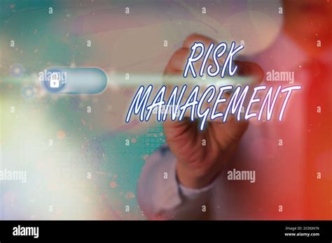Writing Note Showing Risk Management Business Concept For Assessing
