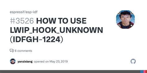 HOW TO USE LWIP HOOK UNKNOWN ETH PROTOCOL IDFGH 1224 Issue 3526