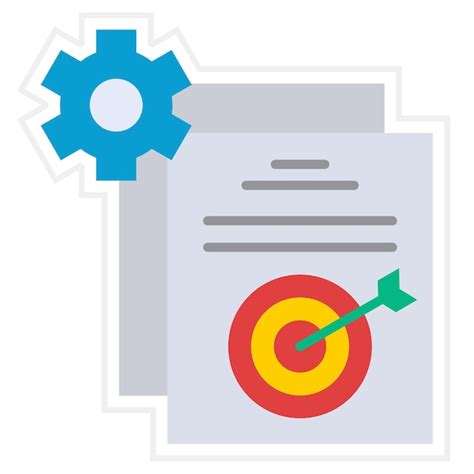 목표 아이콘 프리미엄 벡터