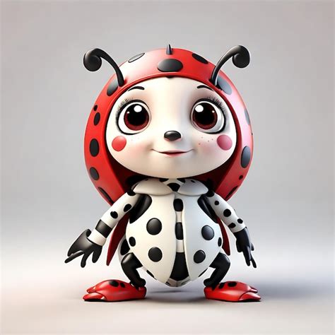 Premium Photo Ladybug With Polka Dots