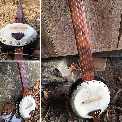 5 String Fretless Gourd Banjo Reverb