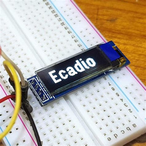 Jual Modul Display Oled SSD1306 0 91 Inch 128x32 White