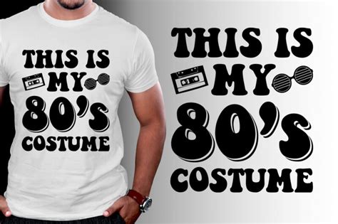 This Is My 80s Costume T Shirt Design