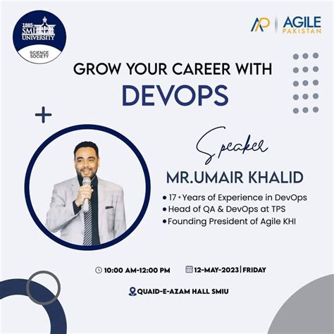 Muhammad Abid Munif Khan On Linkedin Agilepk Agile Devops Devopsjobs Career