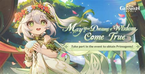 Genshin Impact Nahida Web Event Missions Free Primogems More GINX TV