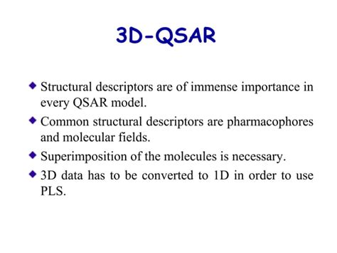 Qsar Activity Relationships Quantitative Structure Ppt Chemistry Science