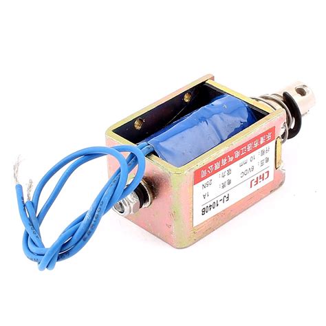Push Pull Type DIY DC Electromagnet Magnet Solenoid 10mm 25N DC 6V 1A