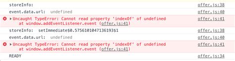 Javascript Uncaught Type Error On Windowaddeventlistener Pop Up
