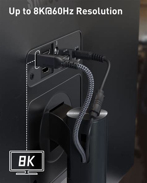 Maxonar 66ft Thunderbolt 4 Cable With 40gbps Data Sync 100w