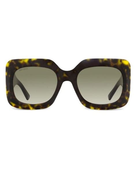 Jimmy Choo Gaya Sunglasses In Brown Lyst Uk