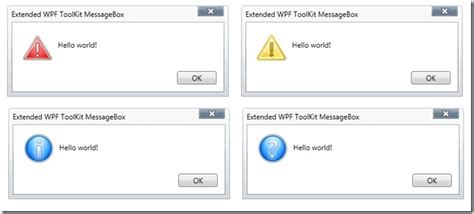 Extended Wpf Toolkit New Messagebox Control Brian Lagunas
