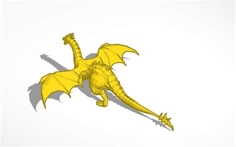 3d Design Dragon Tinkercad