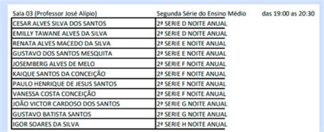 Escola Etelvina Paraisópolis Cronograma Do Dia 26 De Novembro