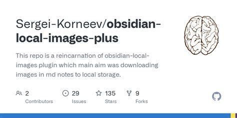 Releases Sergei Korneev Obsidian Local Images Plus GitHub